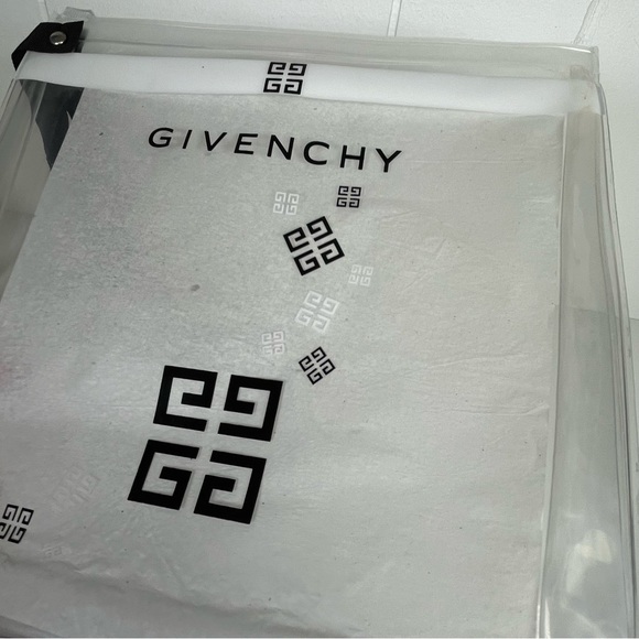 Givenchy | Bags | Givenchy Transparent Travel Zip Pouch Security Bag ...